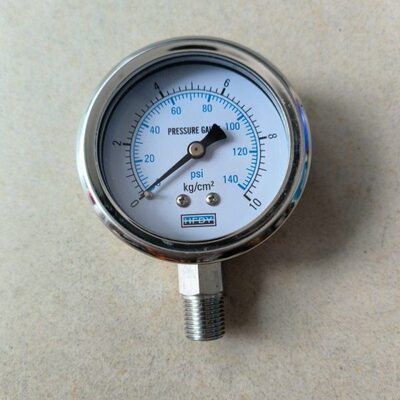 HFDY y-60不锈钢压力表