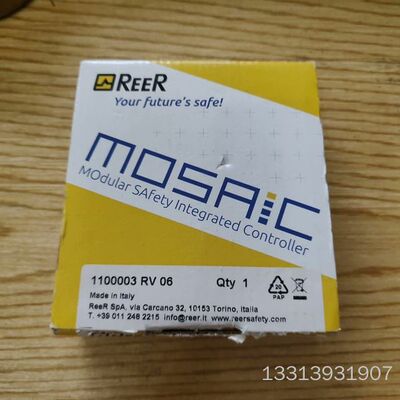 REER瑞奥 1100003 安全继电器 MOSAIC M1议价也可维修