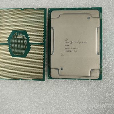 志强 金牌 6138 cpu 正式版  20核40线议价也可维修