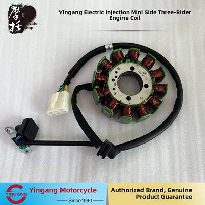 银钢电喷迷你边三轮YG200B-A/2A鲸150原厂配件发动机线圈定子组件