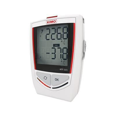 凯茂kimo KT320温度/湿度/电流/电压/脉冲多功能记录仪KTT320