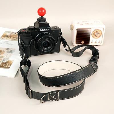 合适松下FZ80D相机包LX10硅胶套G100K防撞保护套g100d复古收纳壳