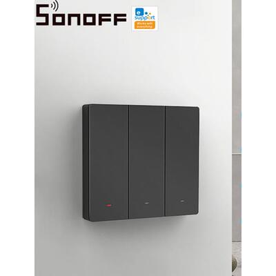 SONOFF M5 易微联wifi智能开关控制面板手机远程遥控语音 欧美规