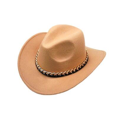 西部牛仔帽 men and women's hat western cowboy jazz sun hat