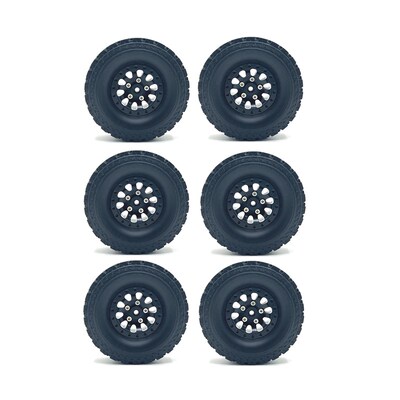 顽皮龙  莽牛 JJ 飞宇 遥控车 金属升级 六驱 夹胎车轮