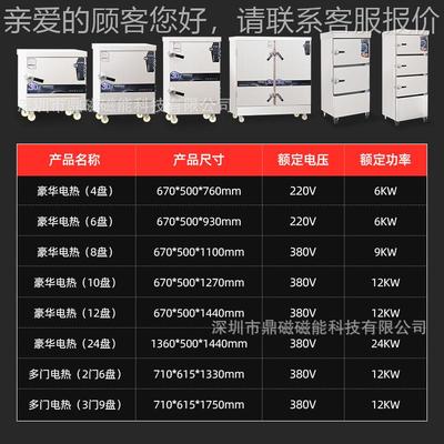 商不锈钢电热饭柜蒸学SZR校堂蒸饭机饭店酒食店蒸饭菜馒头燃气用