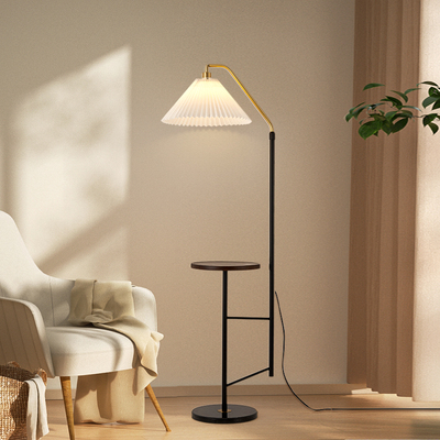 萨洛尼茶几落地灯现代简约客厅卧室书房复古艺术新款中山灯具