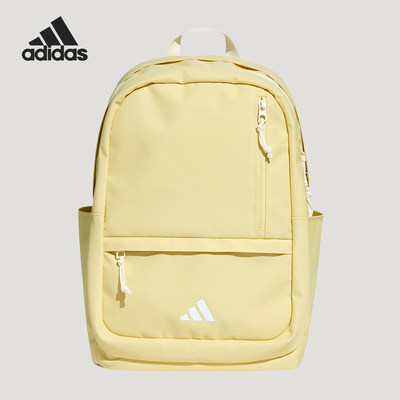 Adidas/阿迪达斯官方正品2IN1BACKPACK新款浅黄色双肩背包KX0846