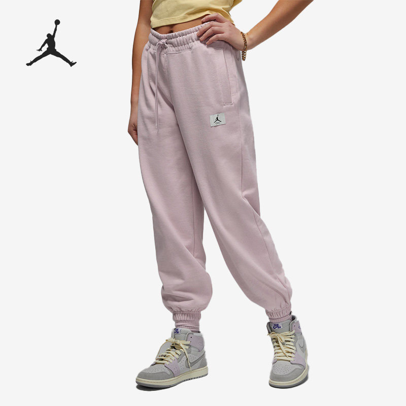Nike/耐克官方正品AirJordan女子束脚加绒保暖运动长裤DQ4608-576