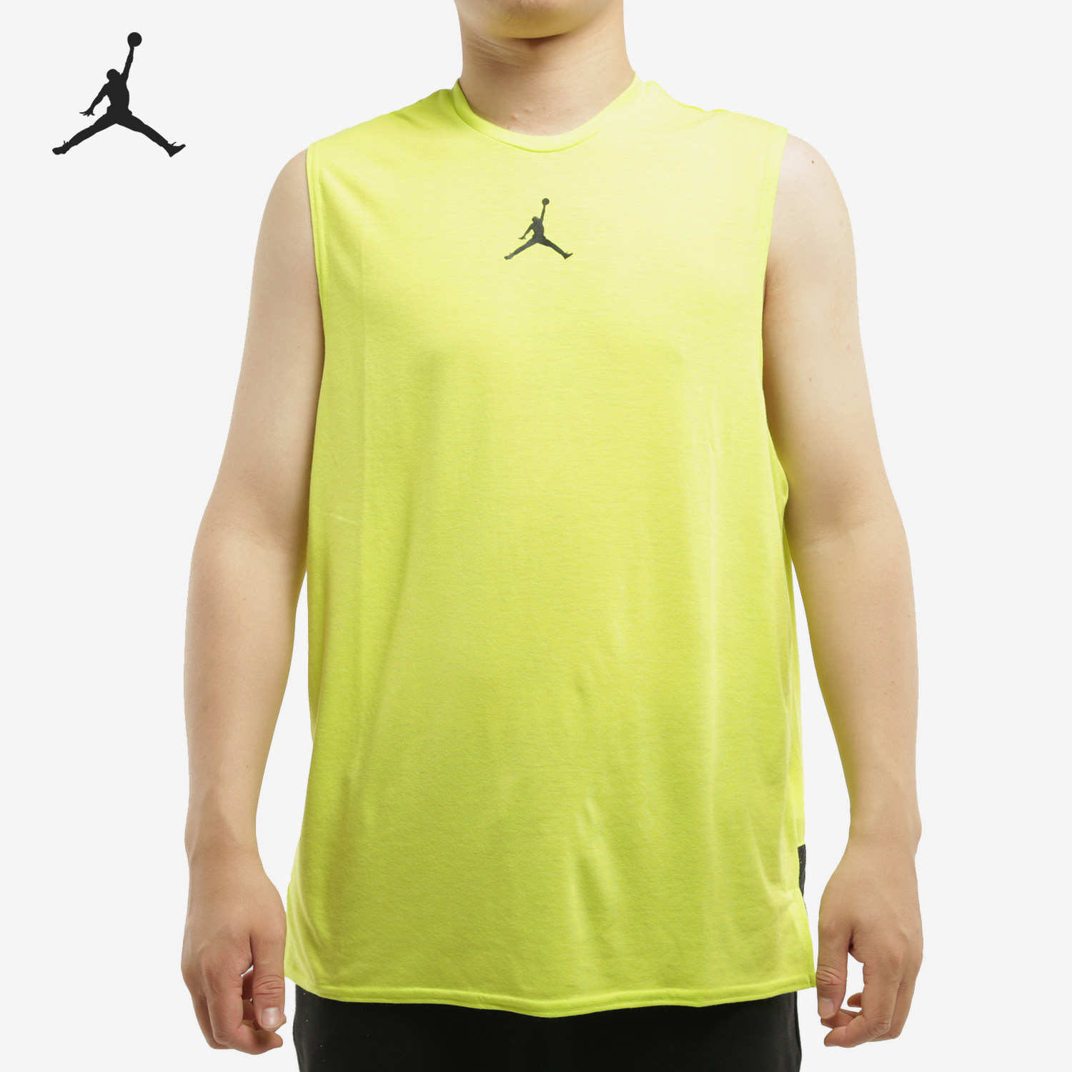 Nike/耐克官方正品JORDAN男士圆领套头透气篮球背心T恤CJ4576-389