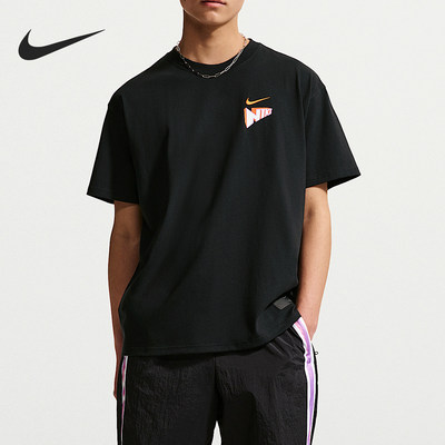 Nike/耐克官方正品夏季CHBL男士篮球训练圆领短袖T恤IR6282-010