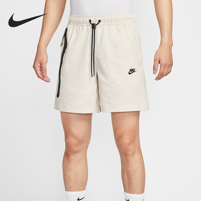 Nike/耐克官方正品Tech 男士梭织休闲系带训练休闲短裤HQ0471-072