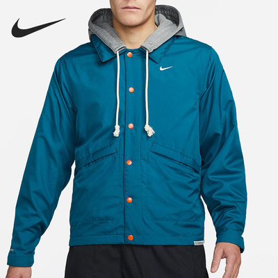 Nike/耐克官方正品男子舒适透气休闲运动连帽夹克外套 DA6858-404