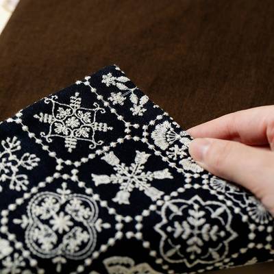 中式棉麻搭流苏茶手工刺干泡席绣居家布席艺茶台百桌25041801布茶