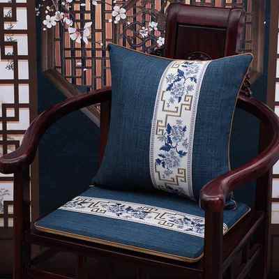 红木沙发坐垫中式乳胶棕垫座椅椅子实木家具圈椅椅垫餐椅垫茶椅垫