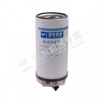 玉柴M1200-1105350柴油预滤器YC6M船用发动机937油水分离器柴滤芯