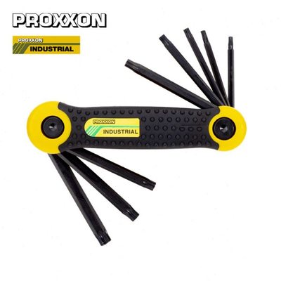 [23954 23956]德国PROXXON口袋型8件套内六角星型组合扳手组