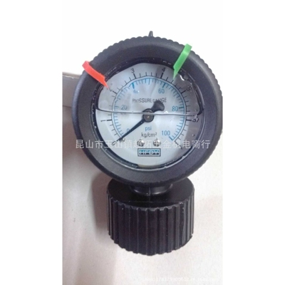 PP隔膜压力表 PCB专用压力表 HFDY压力表 防腐压力表 一体式