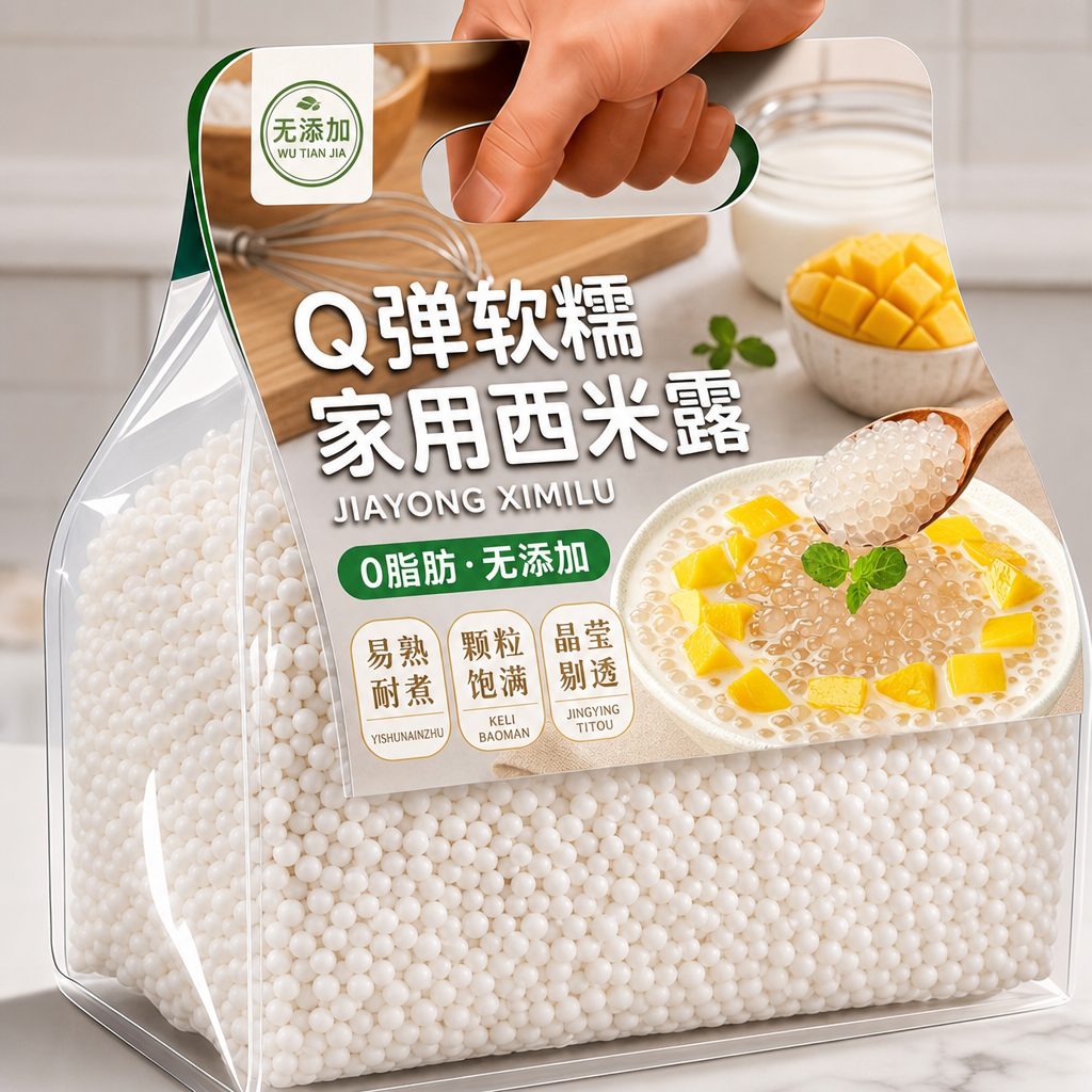 正宗西米露家用芒果椰奶专用儿童无添加小包装杨枝甘露官方旗舰店
