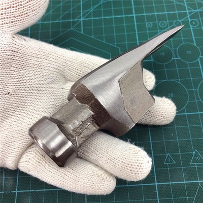 羊角锤头木工具起钉器锻造锤子头高碳锻钢铁榔头带磁美式直角特惠