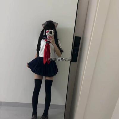 bodyline 红领巾定番三襟校供感水手服 全新三件套