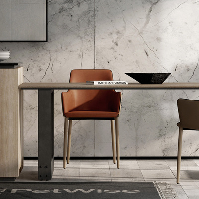 轻奢休闲餐椅洽谈椅子酒店餐厅带扶手喝茶椅子茶椅茶凳主人位H511