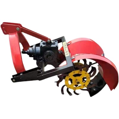 大棚果园施肥排水沟机农田灌溉挖沟机器 中型侧型四轮车带