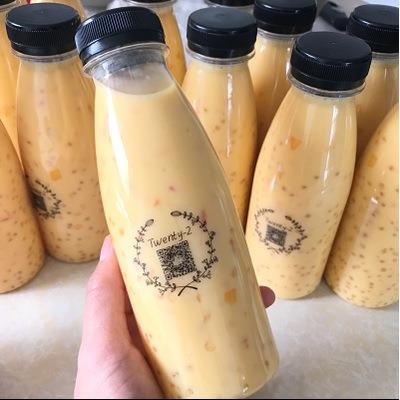 KEC50ml果汁酸奶 奶茶防汁盗盖铝盖 饮料果塑料