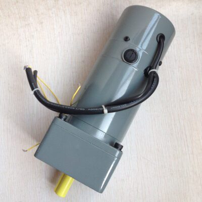 直流减速电机 70W 带刹车 抱闸 断电24V刹车器 1800RPM 直流减速