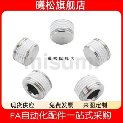 304不锈钢型堵头内六角E-PACK-MSFPB1/2/3/4/E-PACK-MSSPB1/2/3/4