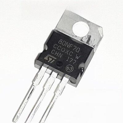 110N8F6逆变控制器大功率场效应晶体管Stp80Nf70