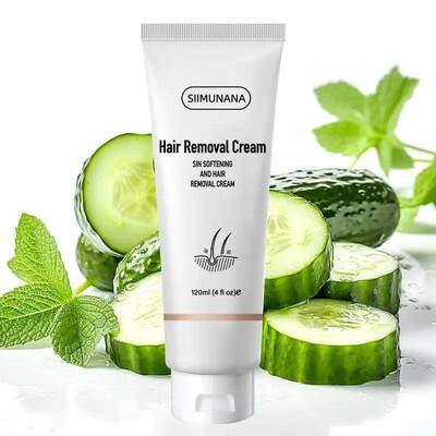 跨境TEMU爆款丝滑舒柔脱毛膏温和不刺激不伤肤Hair removal cream