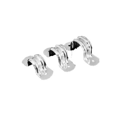 骑马卡加筋加厚 固定卡扣20线管马鞍卡子箍欧姆u型卡水管夹不锈钢