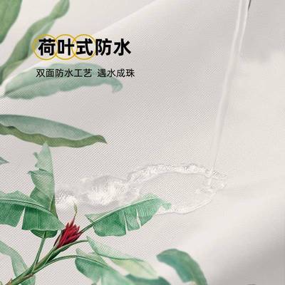 欧风浴湿SSQ-2311帘防水北布加厚防卫生间挂帘子淋浴隔断帘浴室帘
