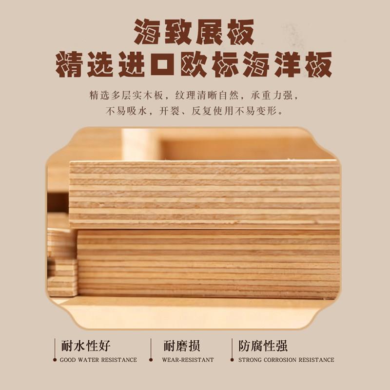 木质展架立式落式架实子户地门型丽屏广告牌展示架海报架木外立牌