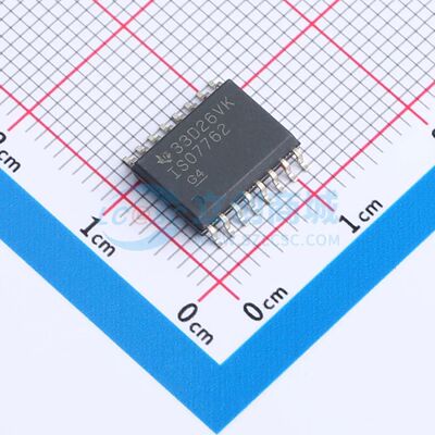 数字隔离器 ISO7762DWR SOIC-16 100Mbps 原装