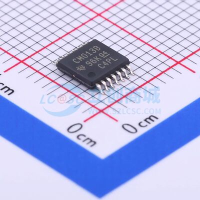 触发器 CD4013BPWR TSSOP-14 24MHz D-型 原装正品