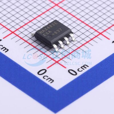 RS-485/RS-422芯片 MAX483ECSA+T SOIC-8 收发器