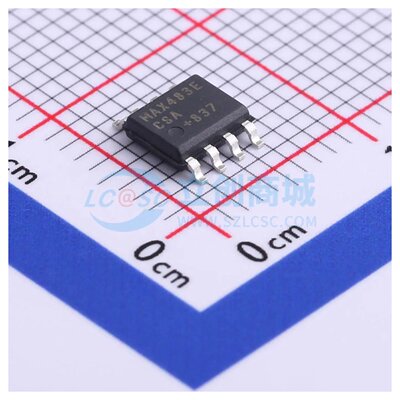 RS-485/RS-422芯片 MAX483ECSA+T SOIC-8 收发器