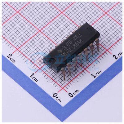 逻辑门 SN74LS86AN PDIP-14 4.75V~5.25V原装正品
