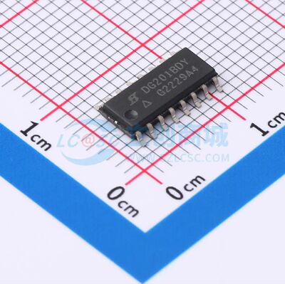 模拟开关/多路复用器 DG201BDY-E3 SOIC-16 原装正品