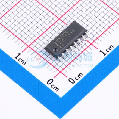 模拟开关/多路复用器 MAX326CSE+T SO-16 原装正品