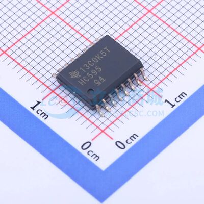 移位寄存器 SN74HC595DWR SOIC-16-300mil 原装正品