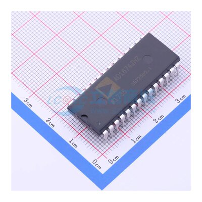 模数转换芯片ADC AD1674JNZ DIP-28-600mil 原装