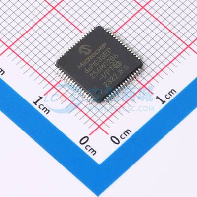 数字信号处理器(DSP/DSC) dsPIC33EP256MC206-I/PT TQFP-64(10x10