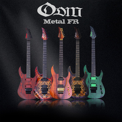 Odin大双摇电吉他Floyd Rose重金属Metal风格大功率拾音器高输出