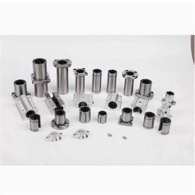 直线轴承固定座滑块中型单衬型/中型LMW21-d12 16 20 25 30导向轴