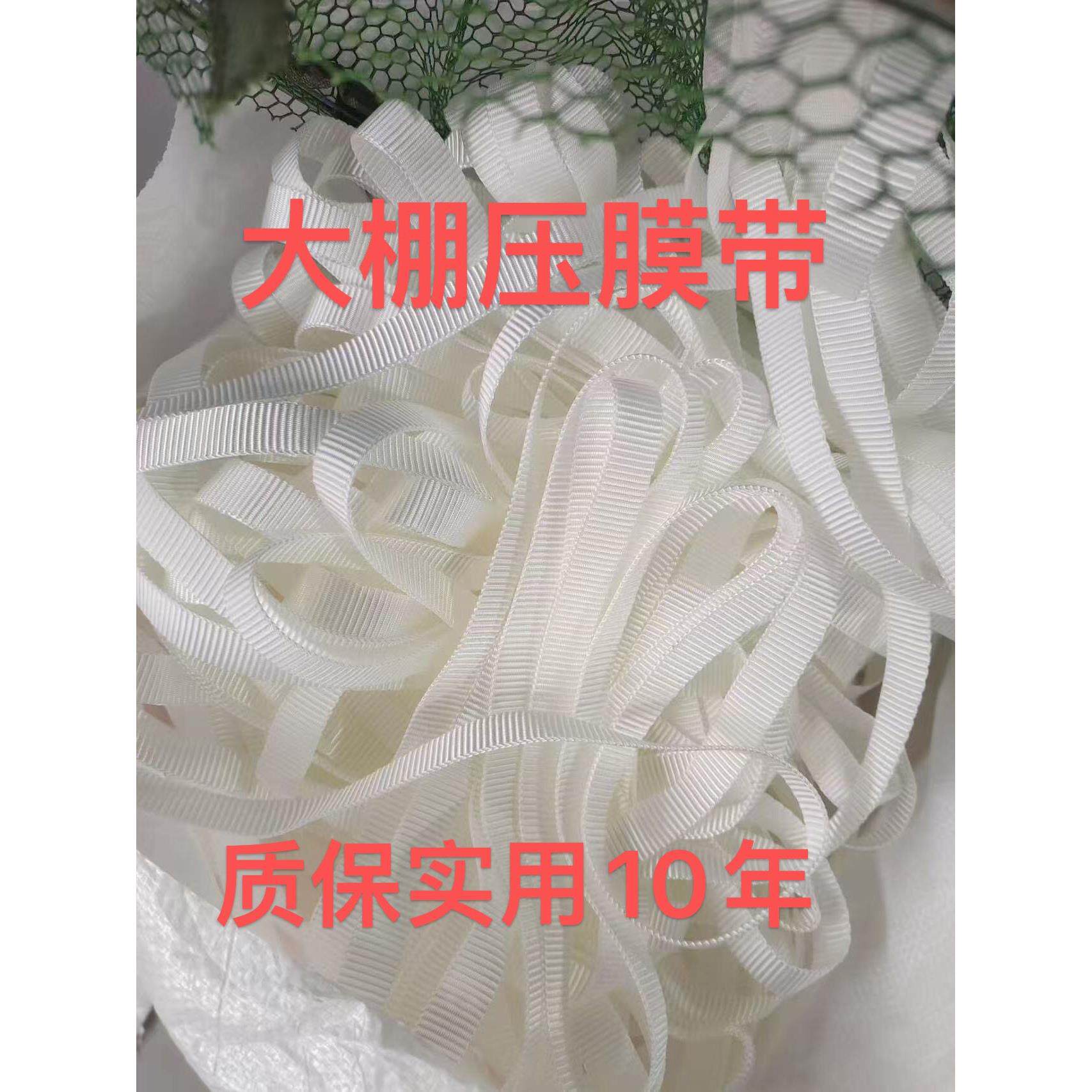 防晒压膜绳大棚专用压棚带线绳子防雨防老化高强度加厚压膜带农业