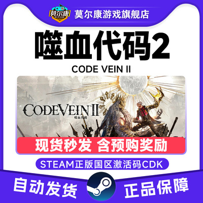 Steam噬血代码2 嗜血代码2 CODE VEIN II 国区激活码CDKey PC游戏