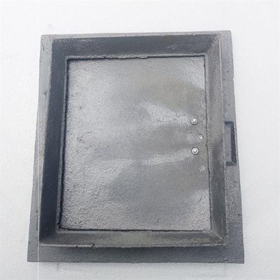 生铁炉门老式炉门火门封火盖子铸铁灶门农村灶炕门Y火炕大炉门家